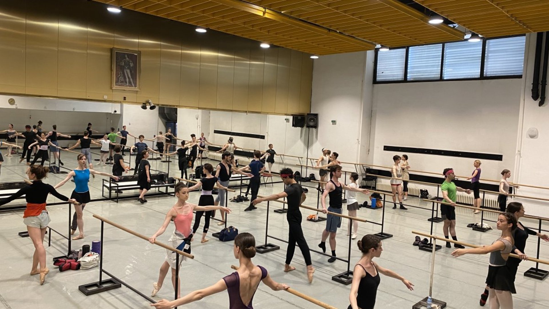 Annual Ballet audition results for male dancers